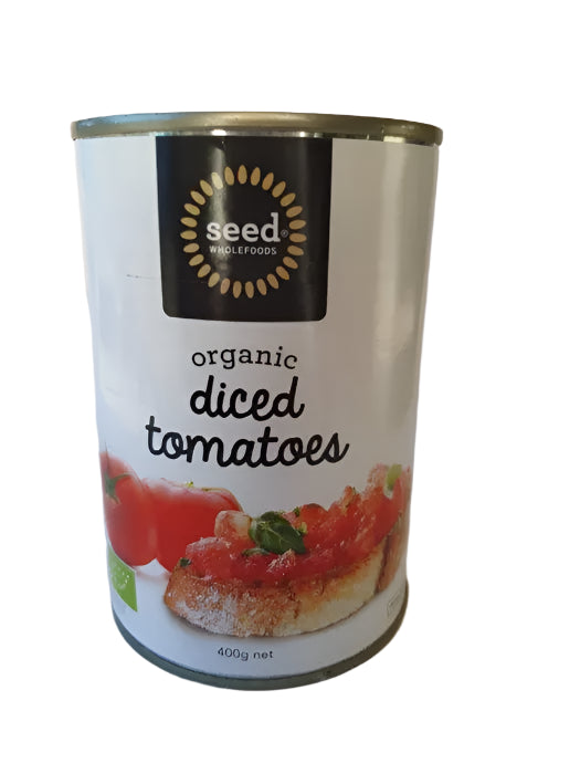 Organic Diced Tomatos - 400gm – Monika's Organics