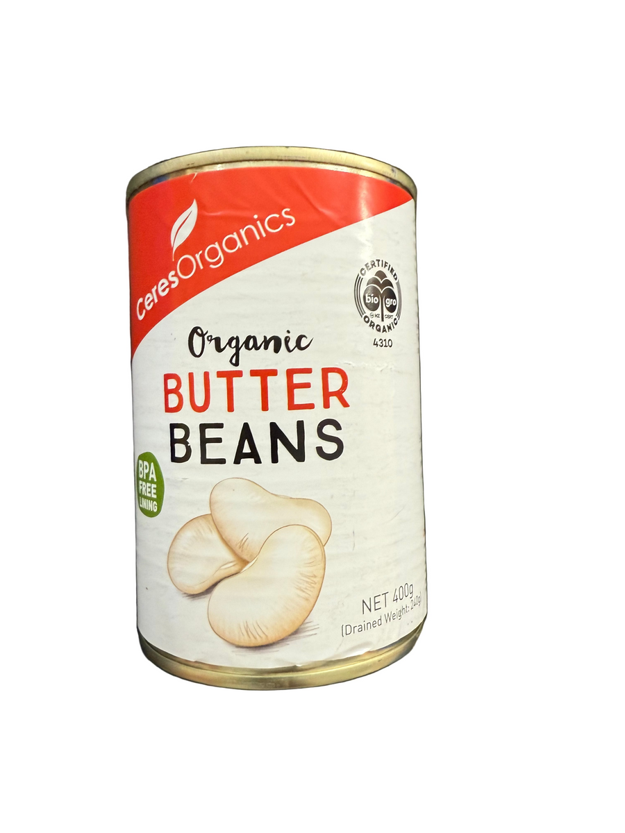 Organic Butter Beans - 400gm – Monika's Organics
